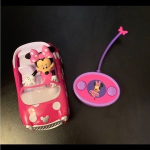 Disney | Toys | Disney Junior Minnie Mouse Roadster Rc Car With Polka ...